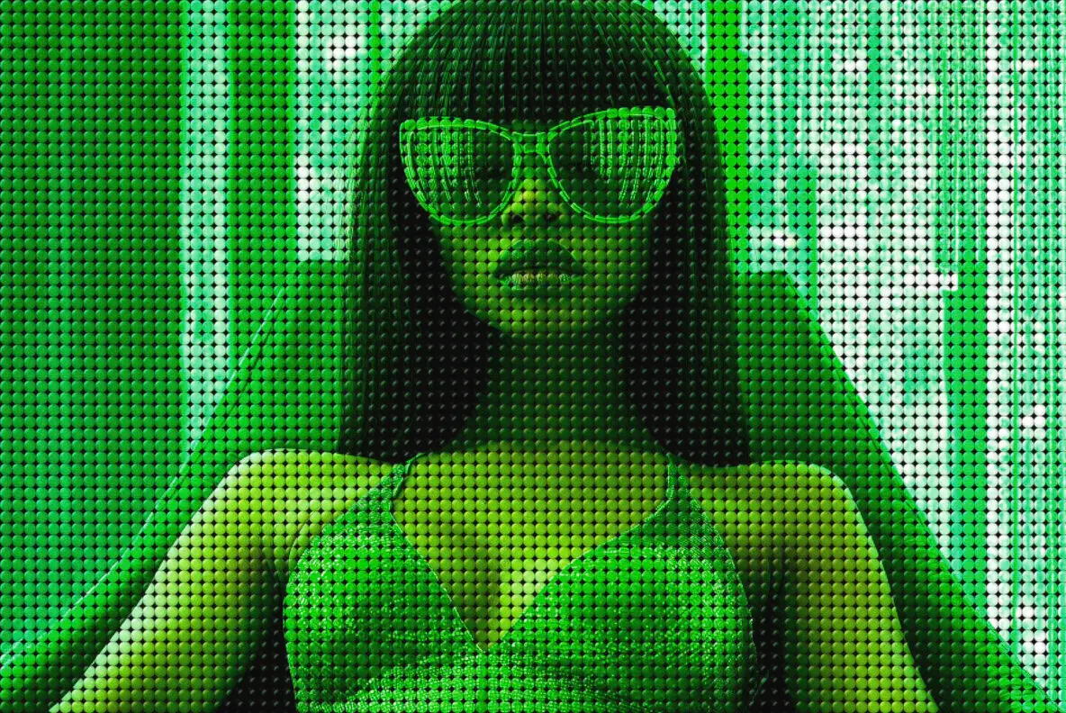 Matrix Dot Photo Effect - YouWorkForThem