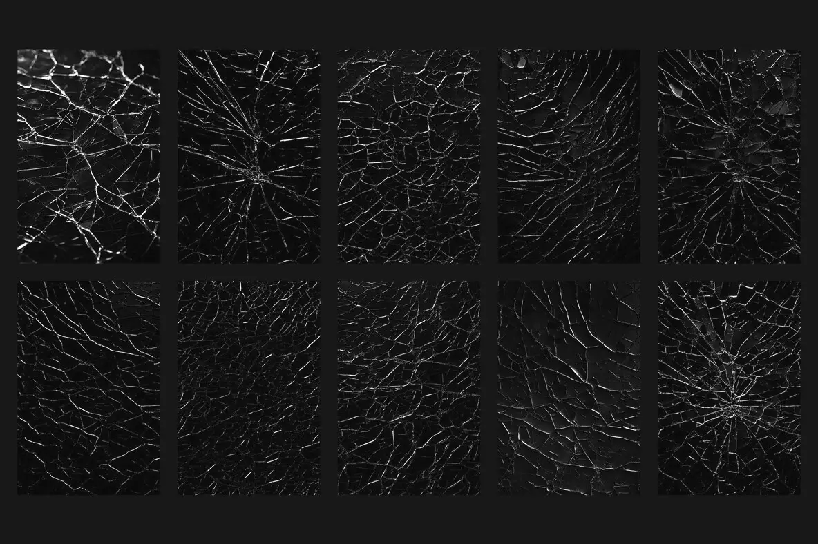 Glass Displacement Map Pack Textures - YouWorkForThem