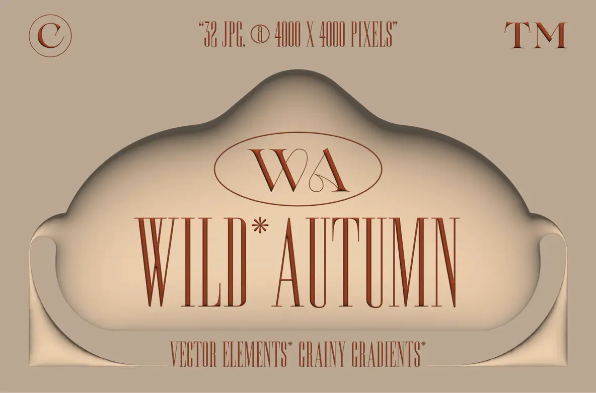 Wild Autumn Vectors Gradients Graphics - YouWorkForThem
