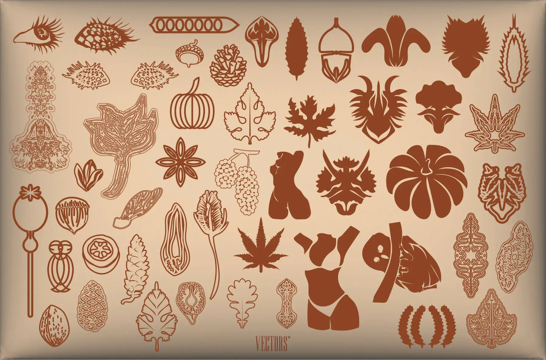 Wild Autumn Vectors Gradients Graphics - YouWorkForThem