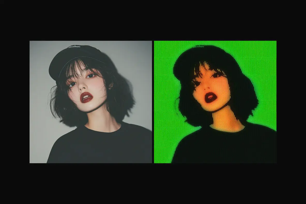 CRT Photo Effect - YouWorkForThem