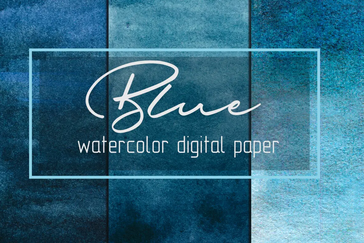 Watercolor Digital Papers Bundle Illustrations - YouWorkForThem