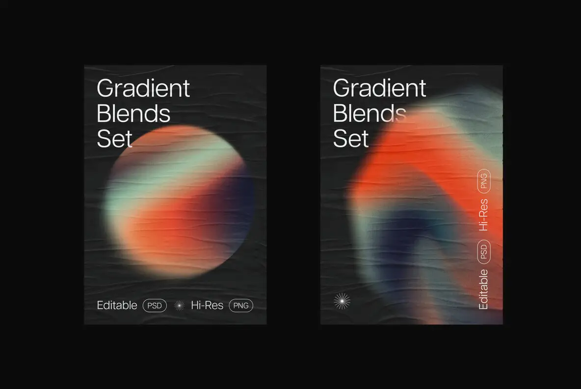 Gradient Shapes Collection Graphics - YouWorkForThem