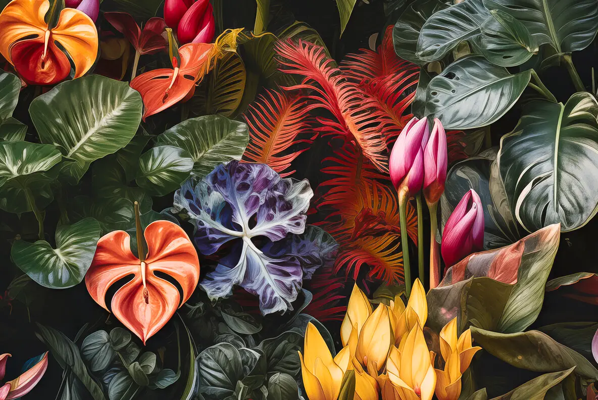 Tropical Foliage Graphics - YouWorkForThem