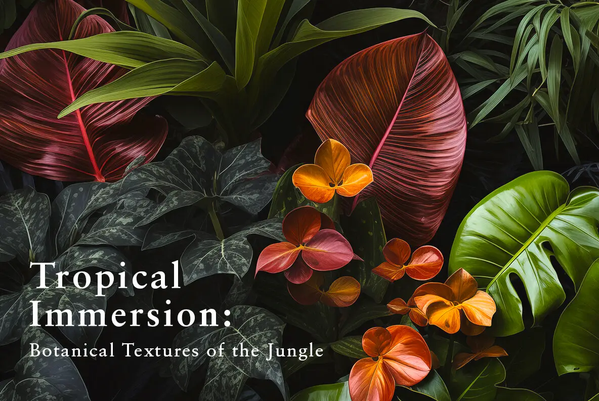 Tropical Foliage Graphics - YouWorkForThem