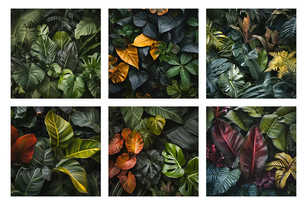 Tropical Foliage Graphics - YouWorkForThem