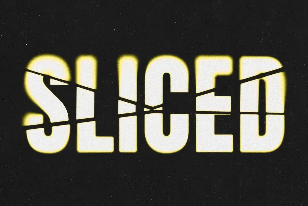 Broken Blur Text Effect - YouWorkForThem