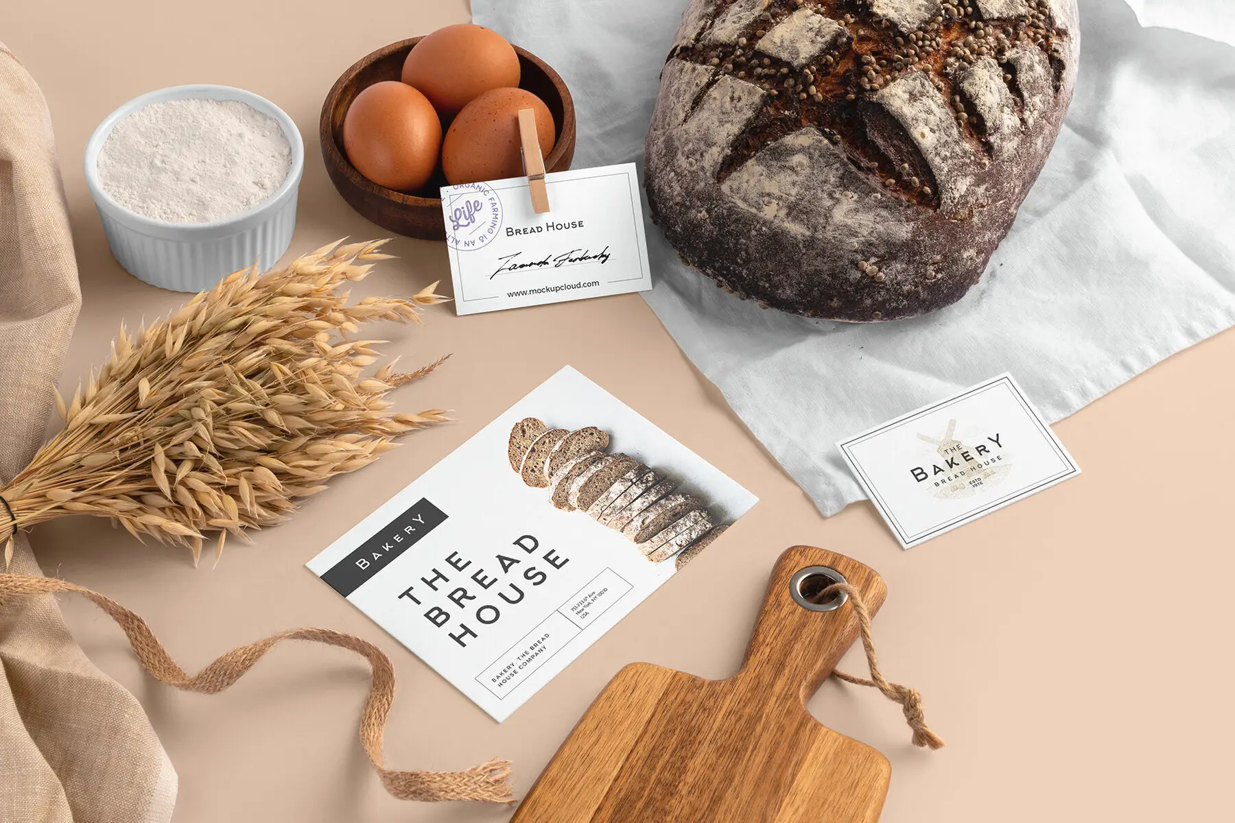 Bakery Branding Mockups Kit Graphics - YouWorkForThem