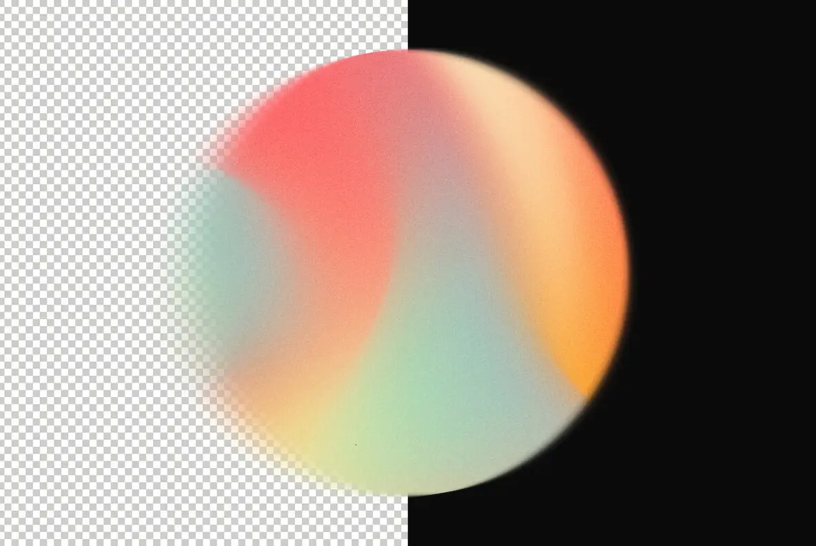 Soft Blend Gradient Shapes Collection Graphics - YouWorkForThem