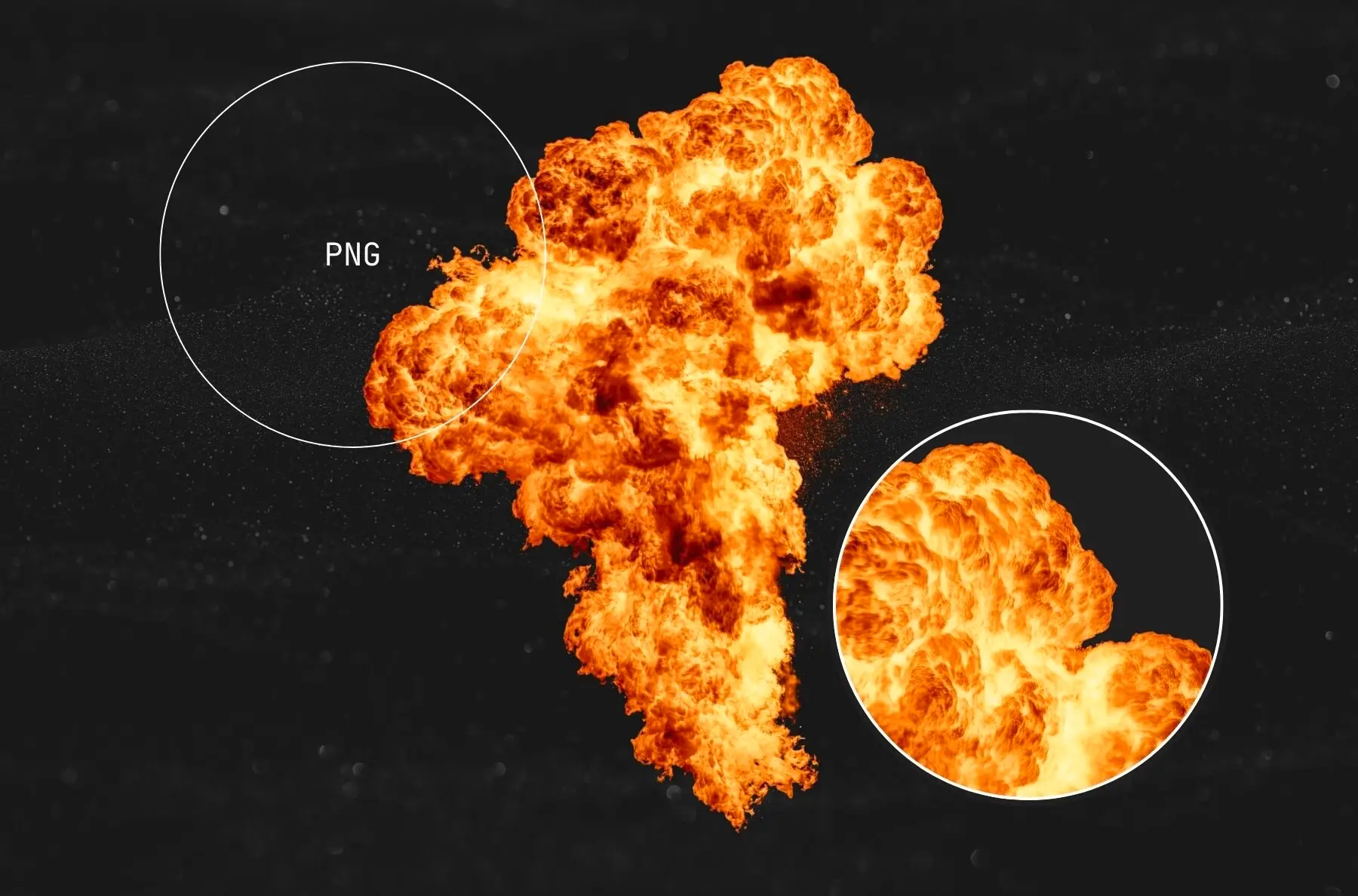 20 Realistic Explosions and Fire Textures - YouWorkForThem