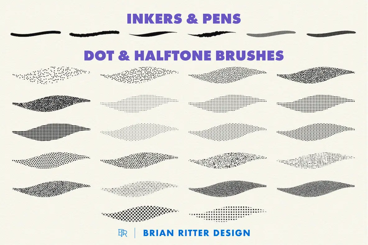 Risograph Toolkit for Procreate - YouWorkForThem