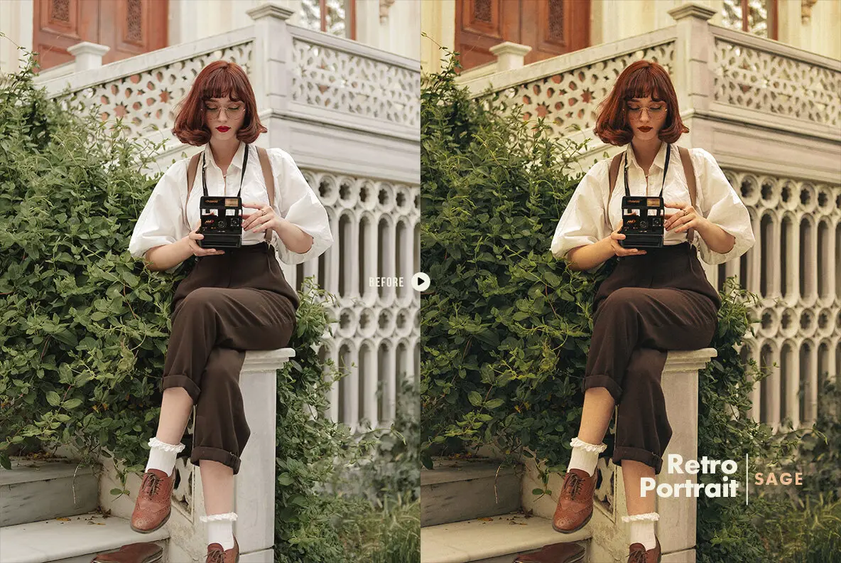 Retro Portrait Presets - YouWorkForThem