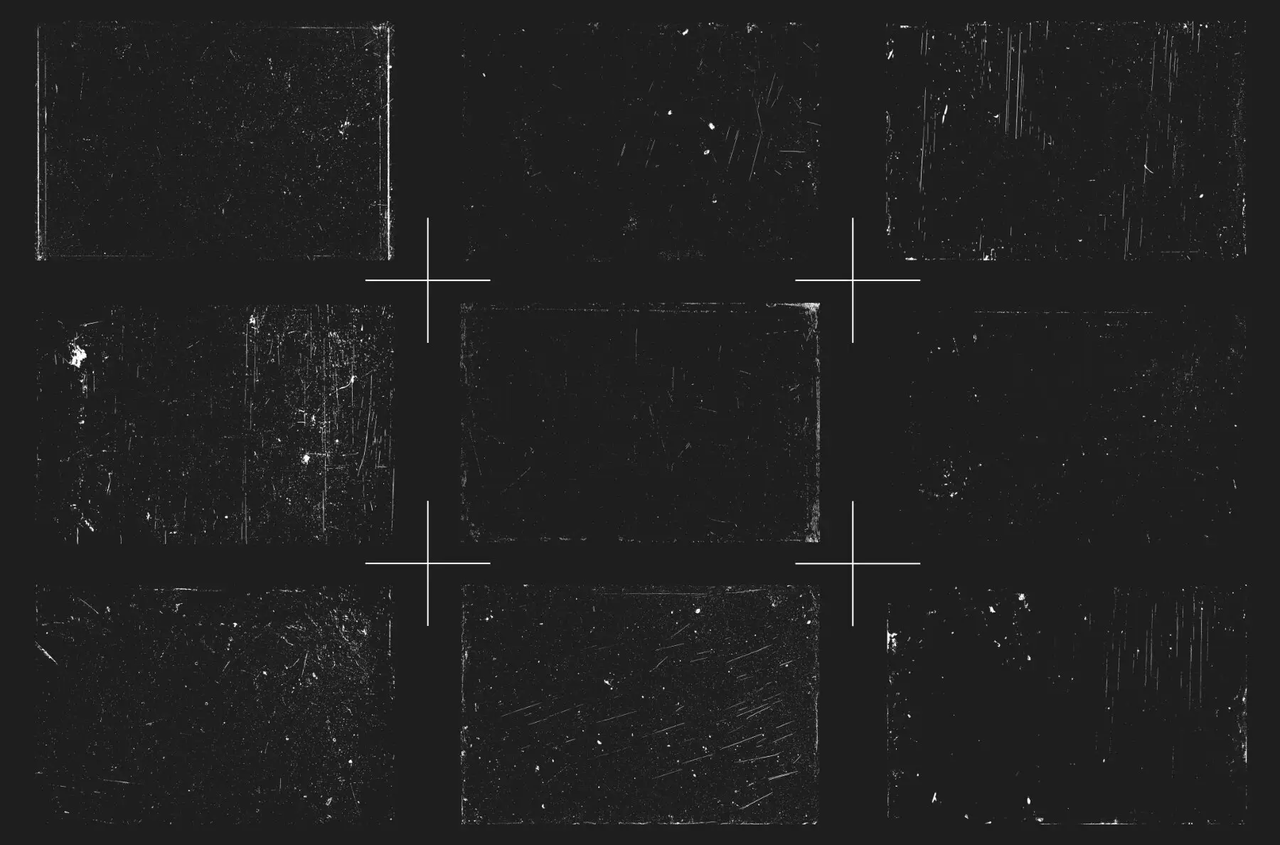 20 Film Dust Grainy Texture Overlays Graphics - YouWorkForThem