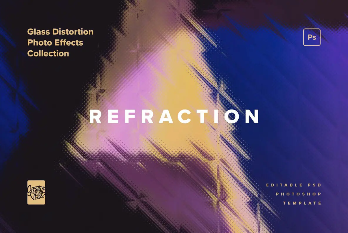 Glass Distortion Photo Effects - YouWorkForThem
