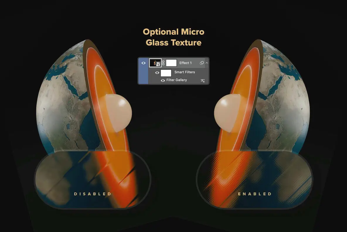 Glass Distortion Photo Effects - YouWorkForThem