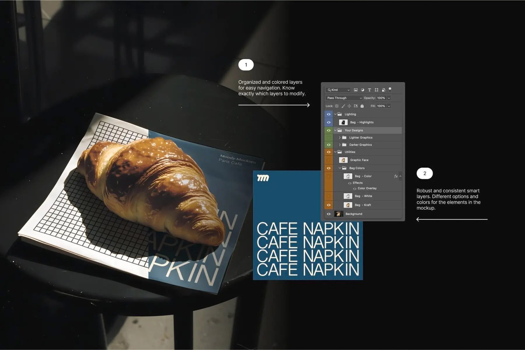 15 Parisian Cafe Mockups Bundle Mockups - YouWorkForThem