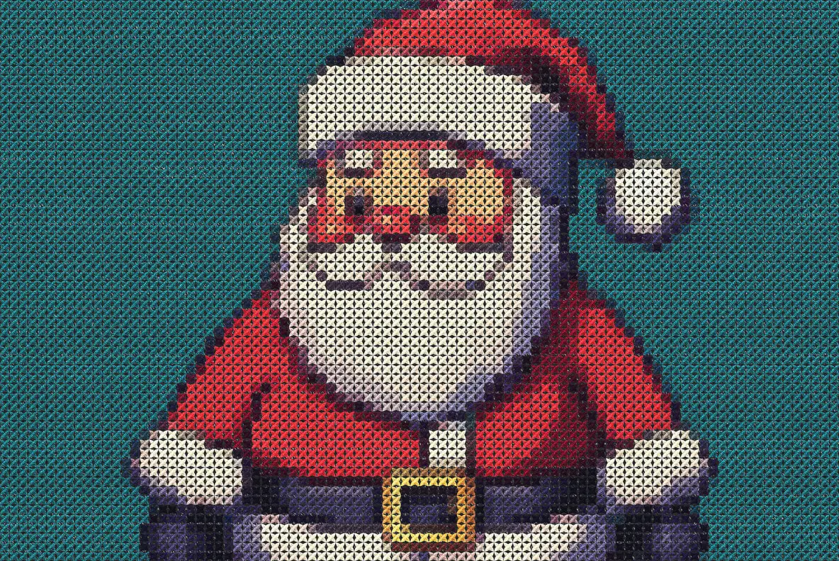 Embroidery Stitch Effect - YouWorkForThem