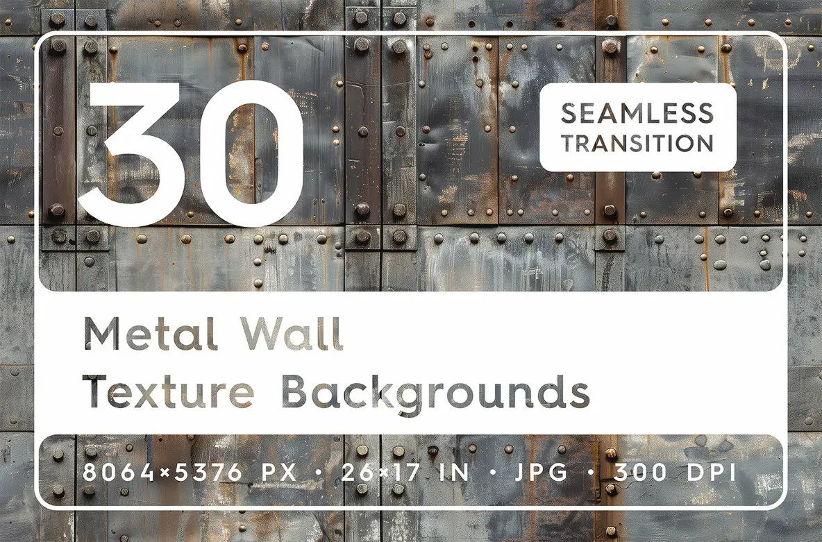 30 Metal Wall Texture Backgrounds Graphics - YouWorkForThem