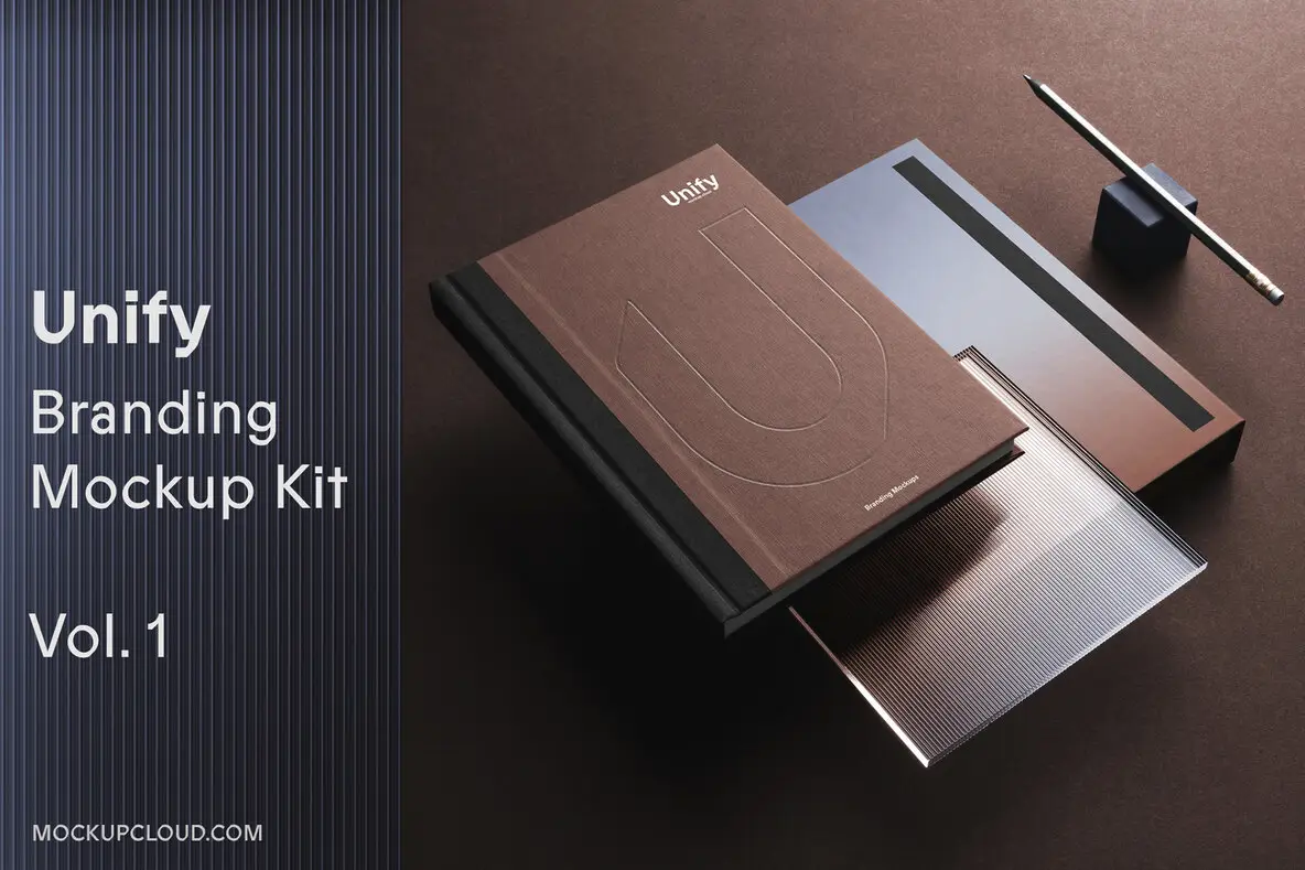 Unify Branding Mockups Kit Vol.1 Graphics - YouWorkForThem