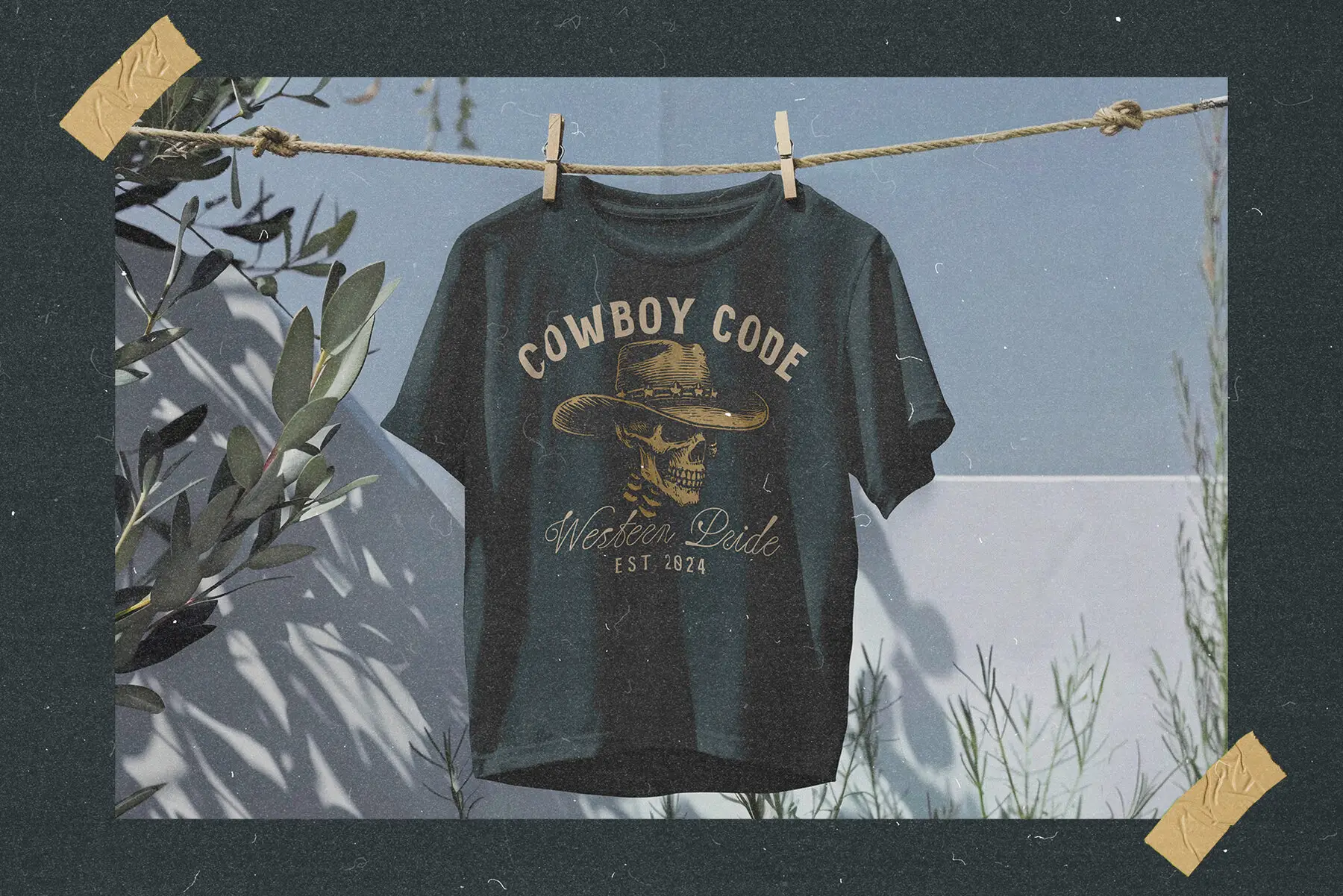 Rustic Western Badges Illustrations - YouWorkForThem