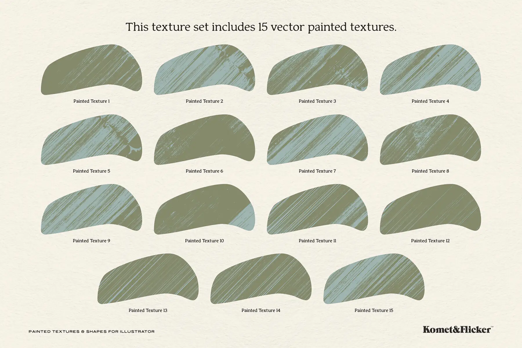 Painted Textures and Shapes for Illustrator Graphics - YouWorkForThem