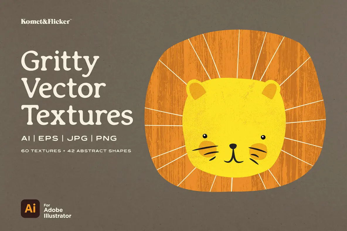 Gritty Vector Textures for Illustrator Graphics - YouWorkForThem