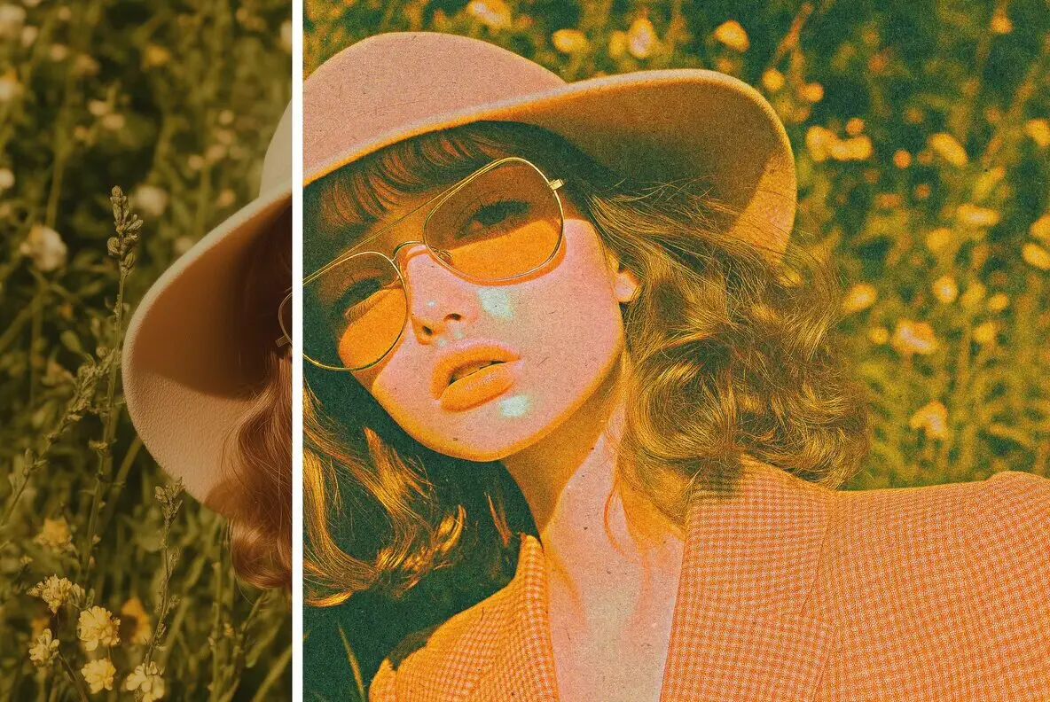 Hyper Vibrant Photo Effect - YouWorkForThem