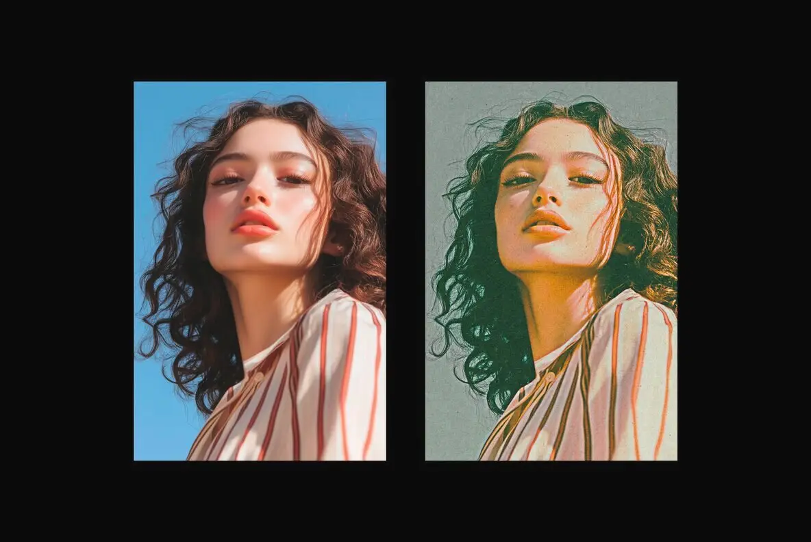 Hyper Vibrant Photo Effect - YouWorkForThem