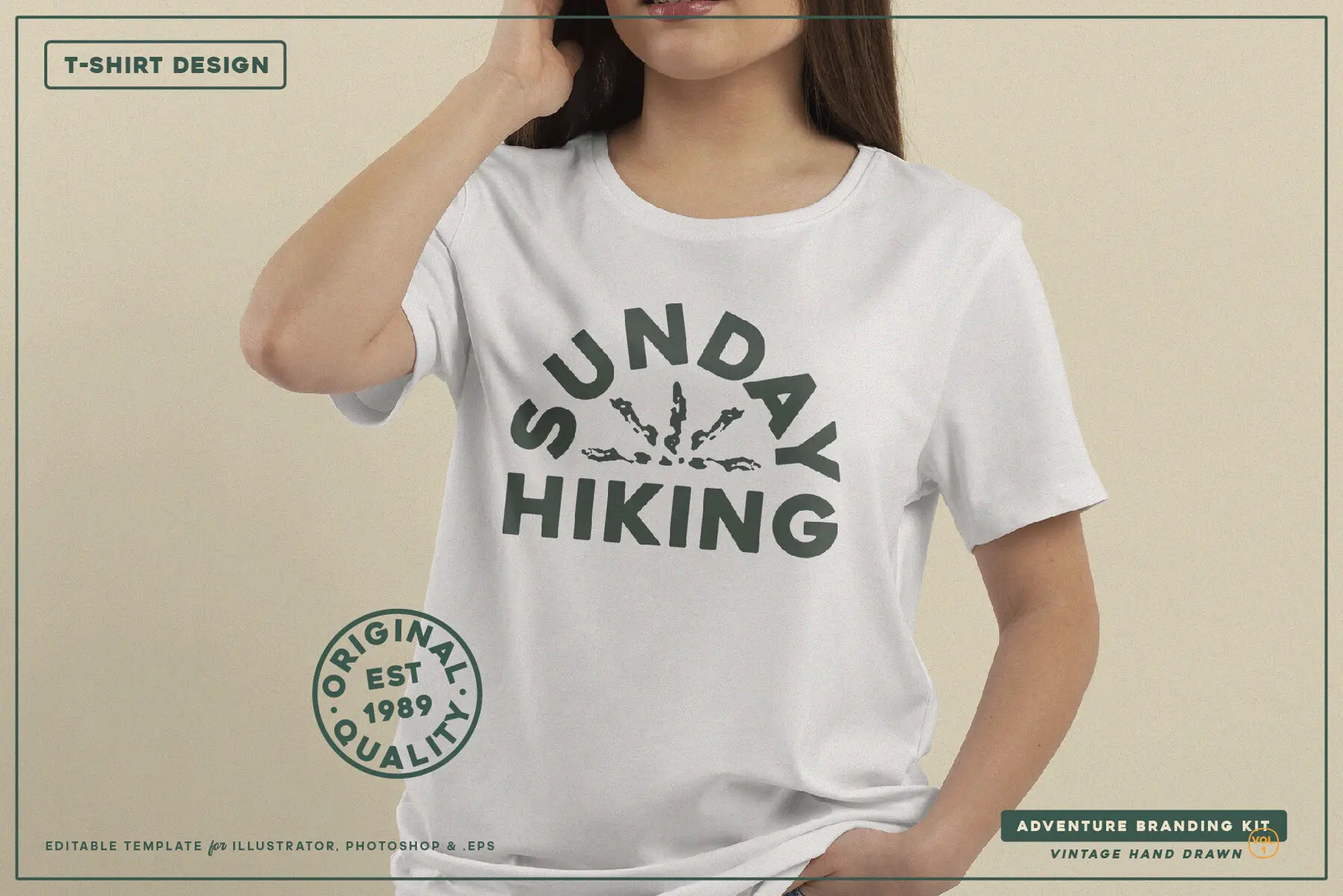 Adventure Branding Kit Logos - YouWorkForThem