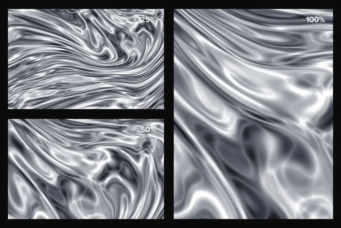 Metal Flow - Liquid Metal Background Textures Graphics - YouWorkForThem
