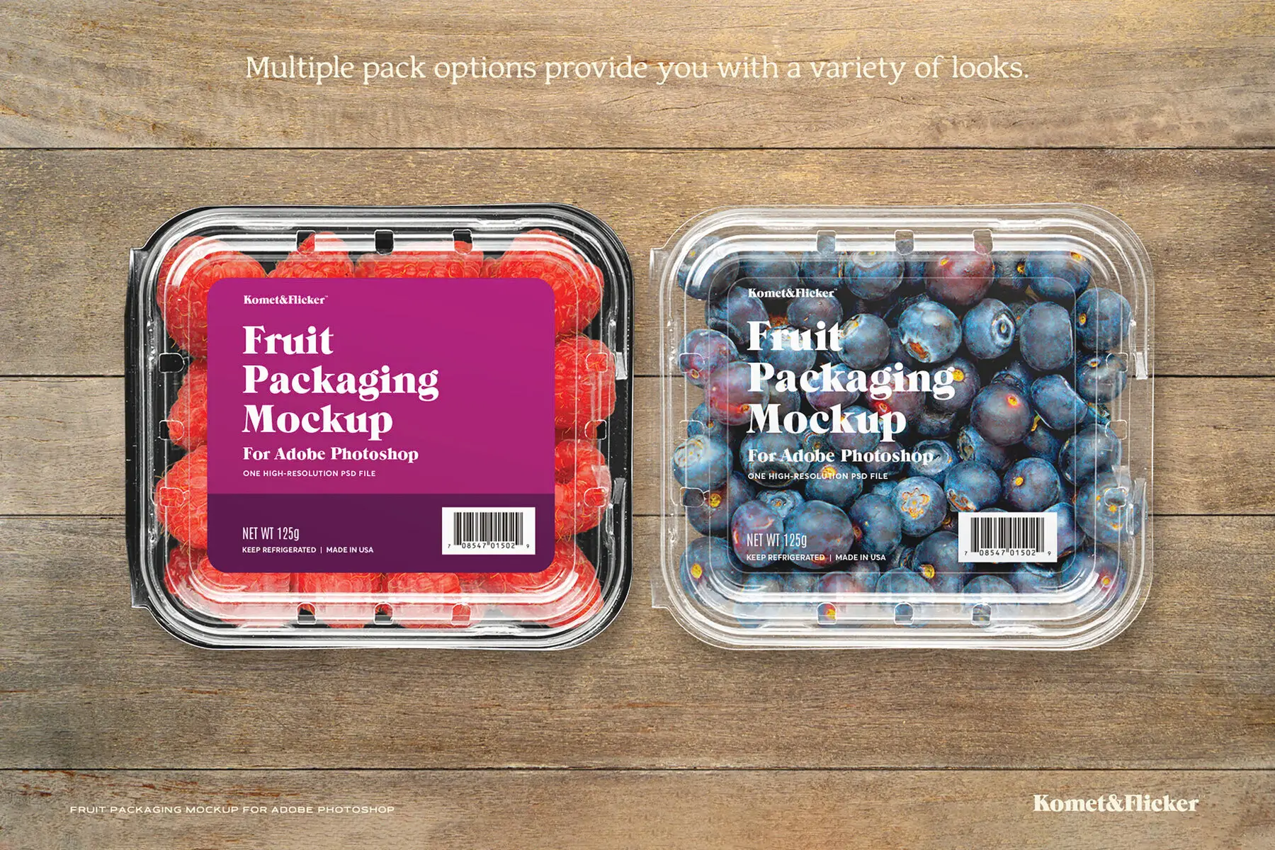 Fruit Packaging Mockup for Photoshop Mockups - YouWorkForThem