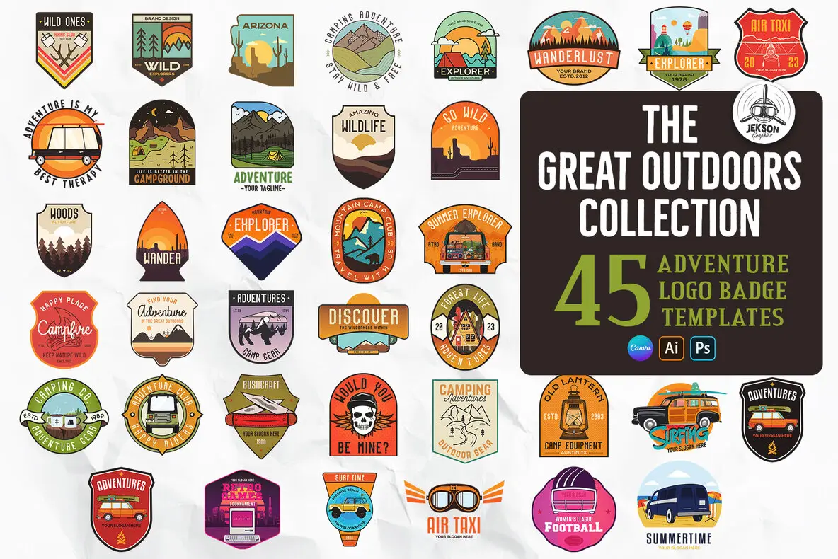 The Great Outdoors Collection Graphics - YouWorkForThem