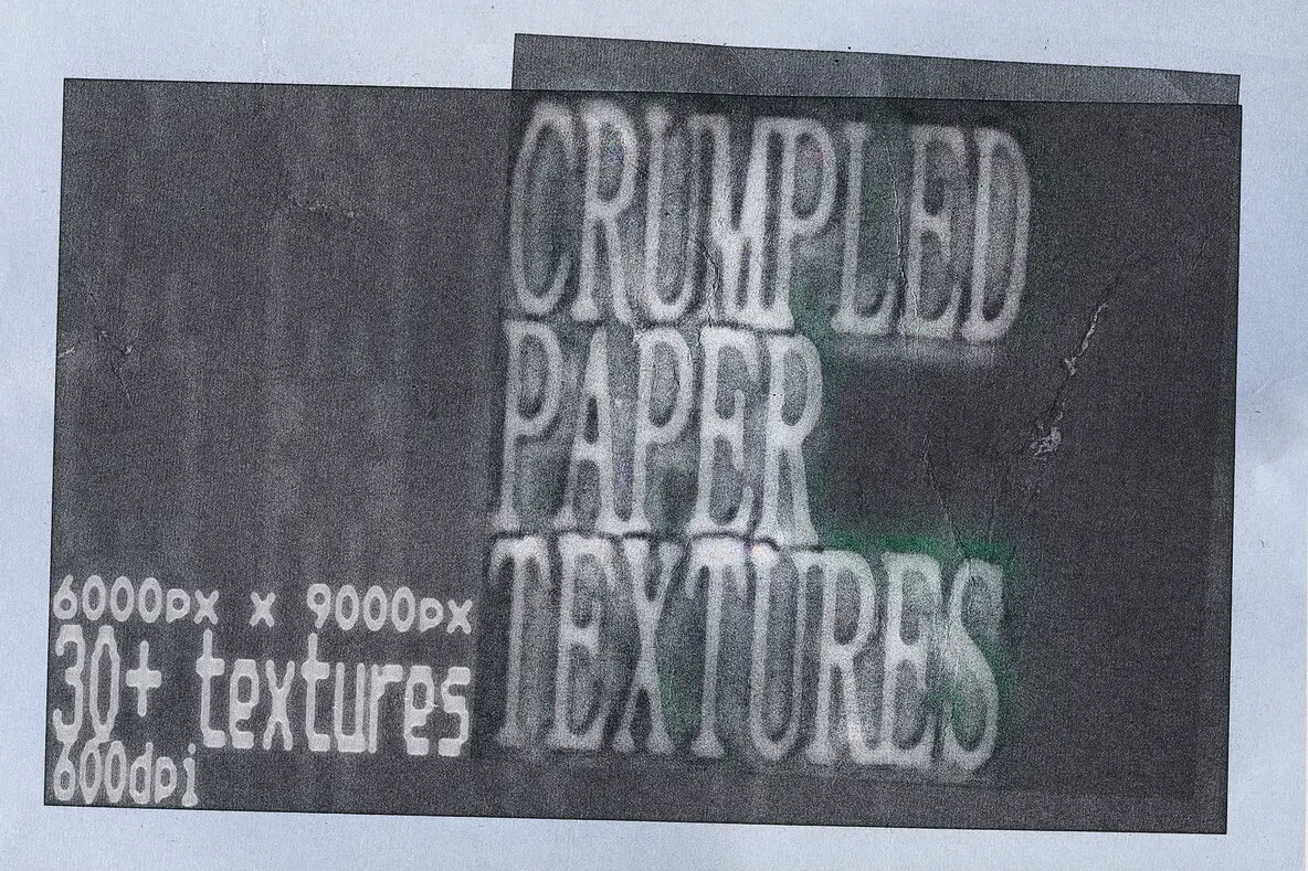 Crumpled Archive Paper Textures Graphics - YouWorkForThem