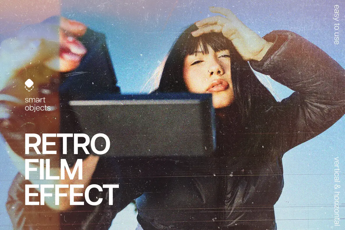 Retro Film Photo Effect - YouWorkForThem