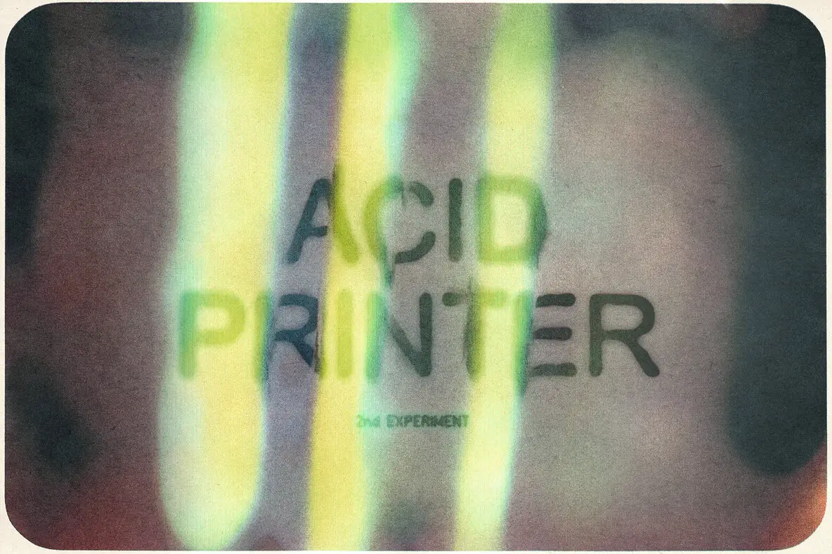 Acid Printer Texture Pack Textures - YouWorkForThem