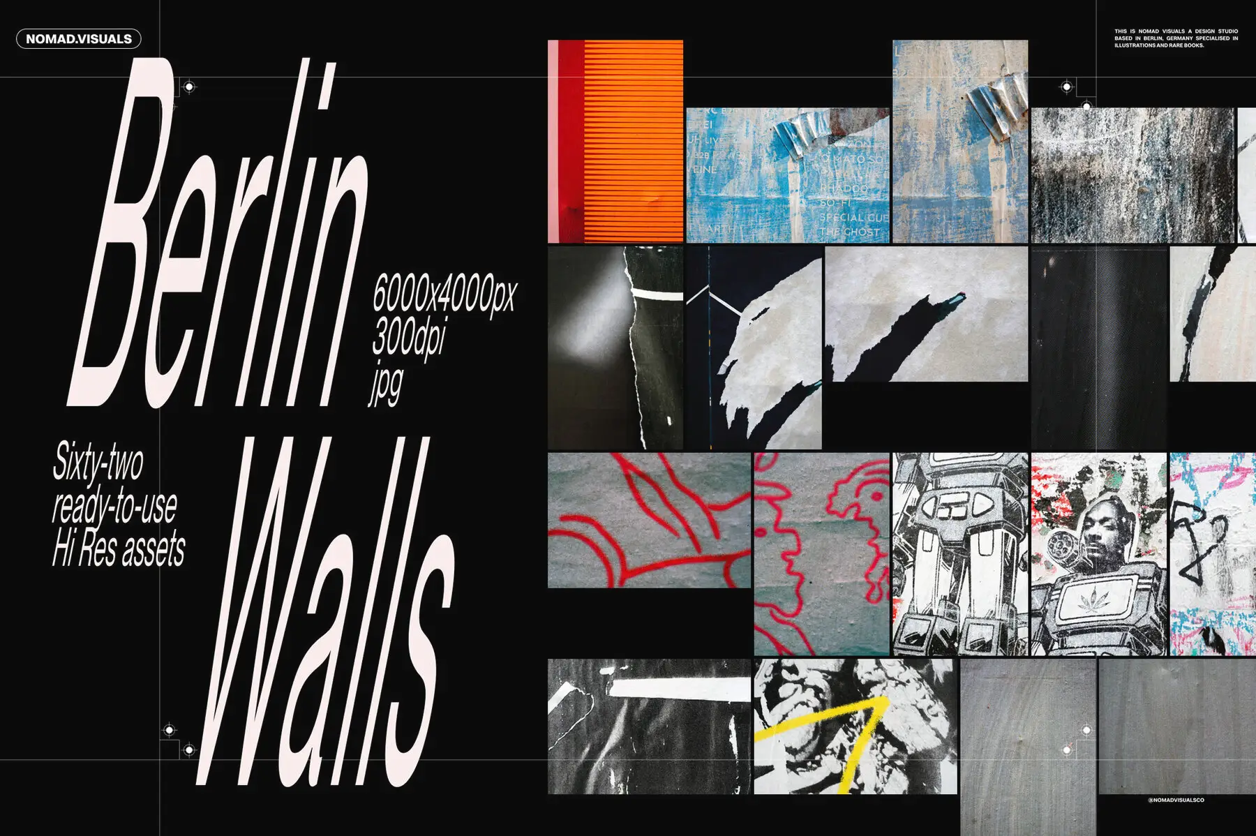 Berlin Walls Textures - YouWorkForThem