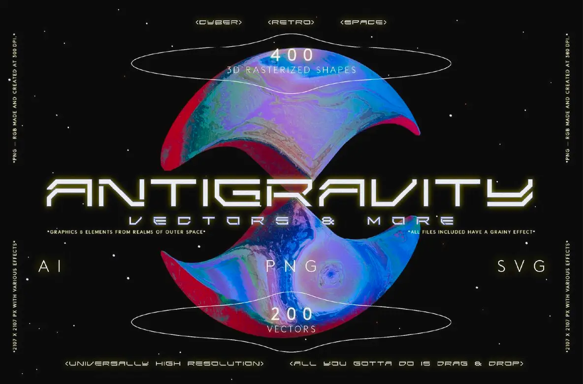 Antigravity - Vectors more Graphics - YouWorkForThem