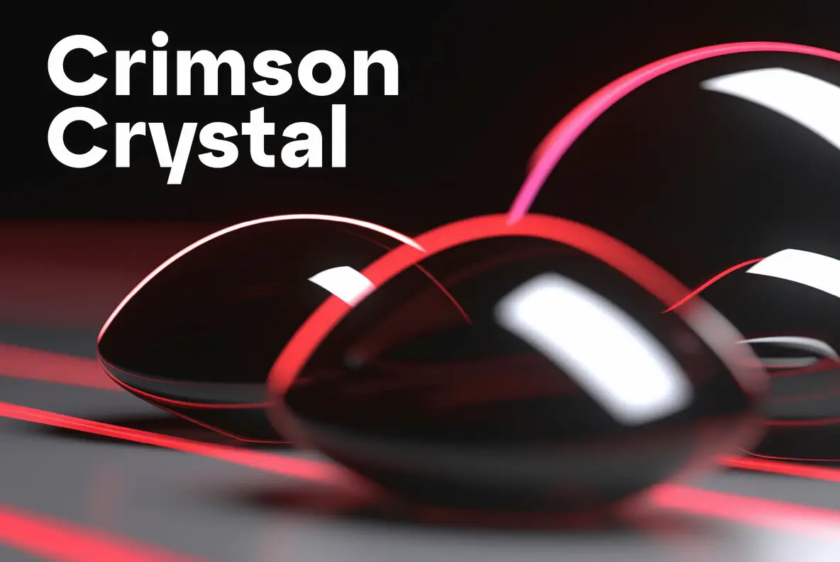 Crimson Crystal 3D - YouWorkForThem