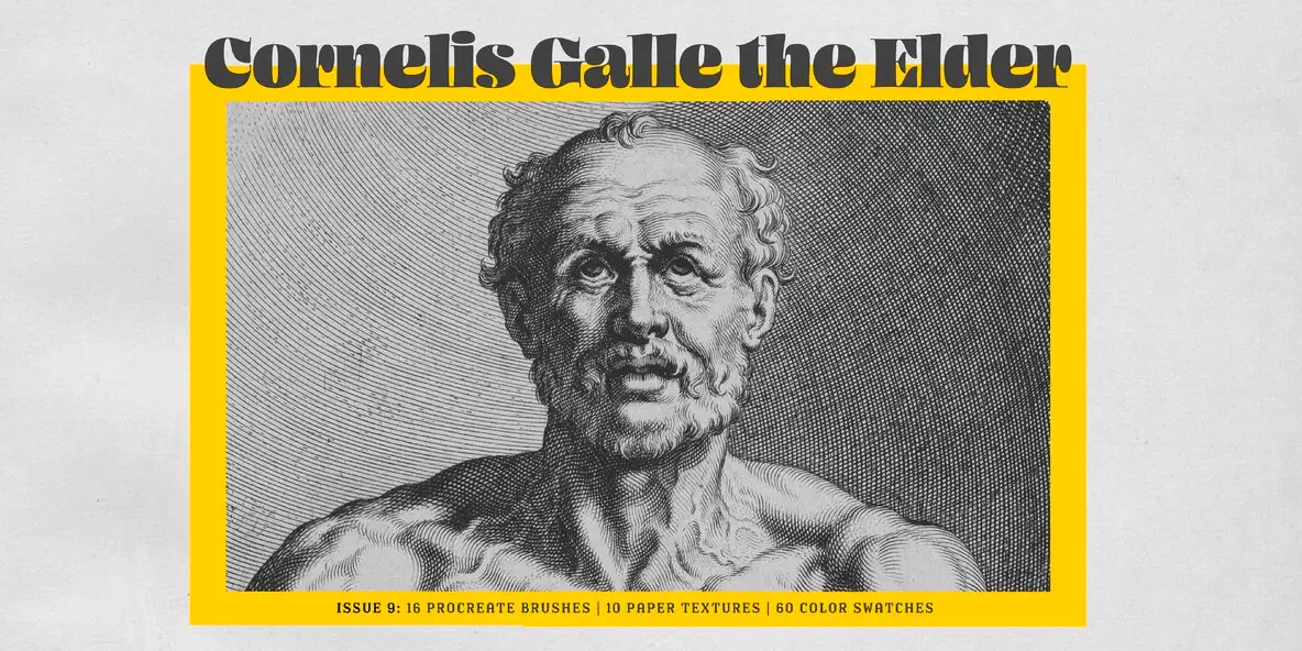 Cornelis Galle Procreate Kit - YouWorkForThem