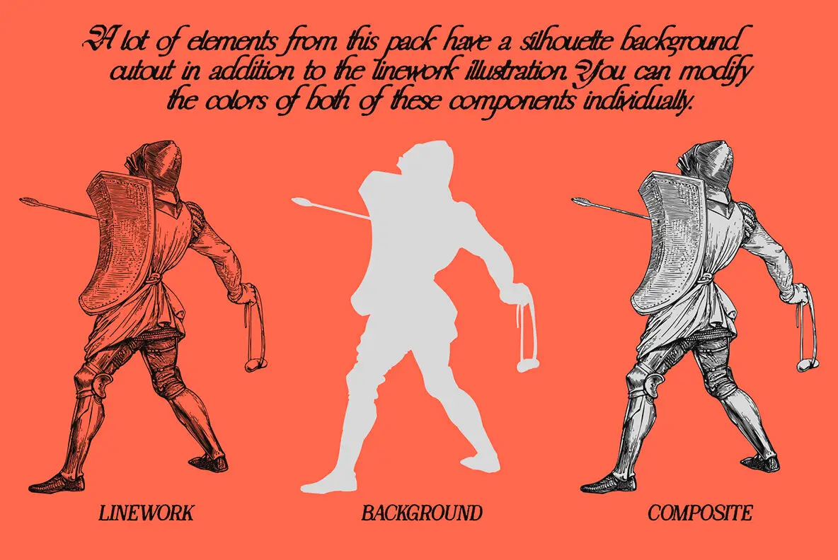 Medieval Vectors Illustrations - YouWorkForThem