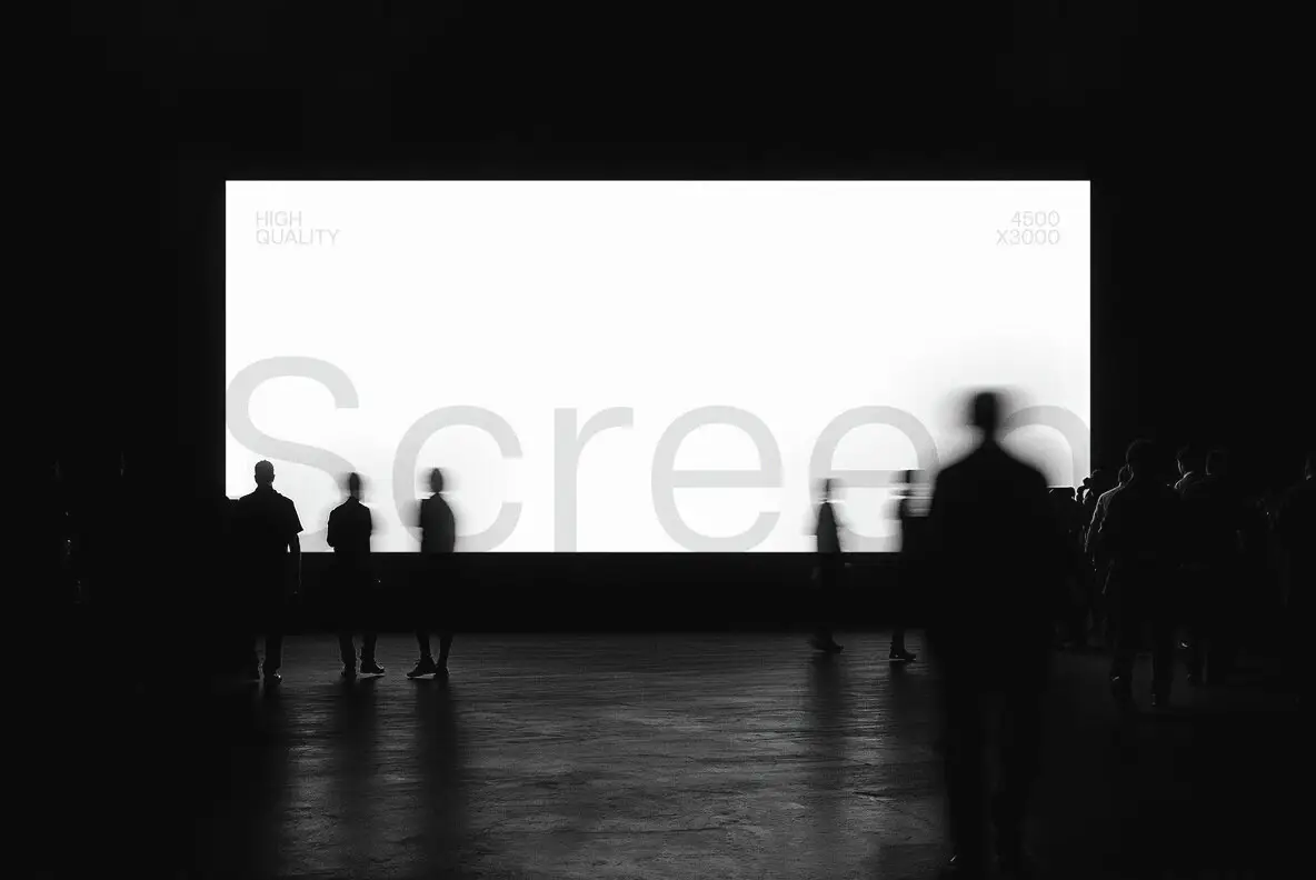 Large Expo Screen Mockup Graphics - YouWorkForThem