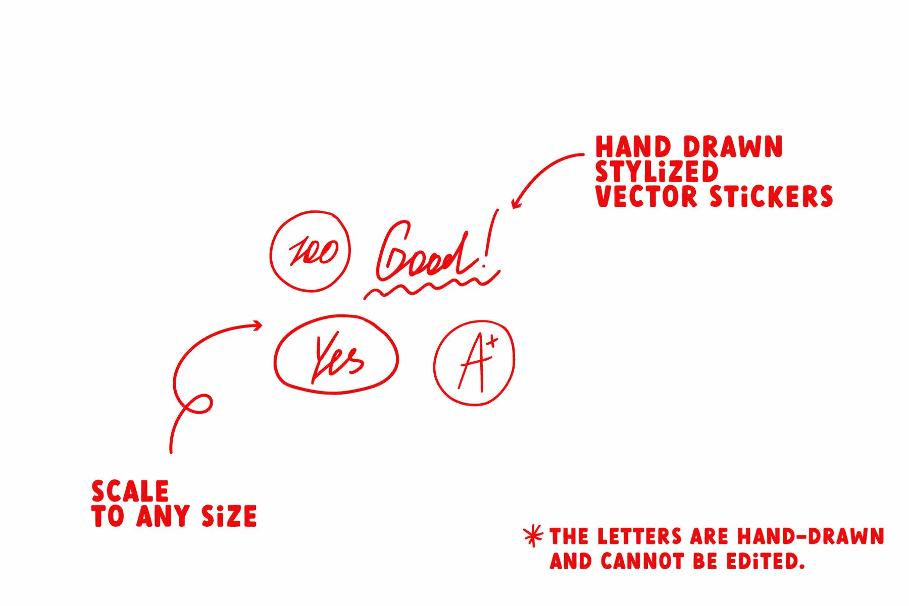 Grade School Exam Mark Graphics - YouWorkForThem