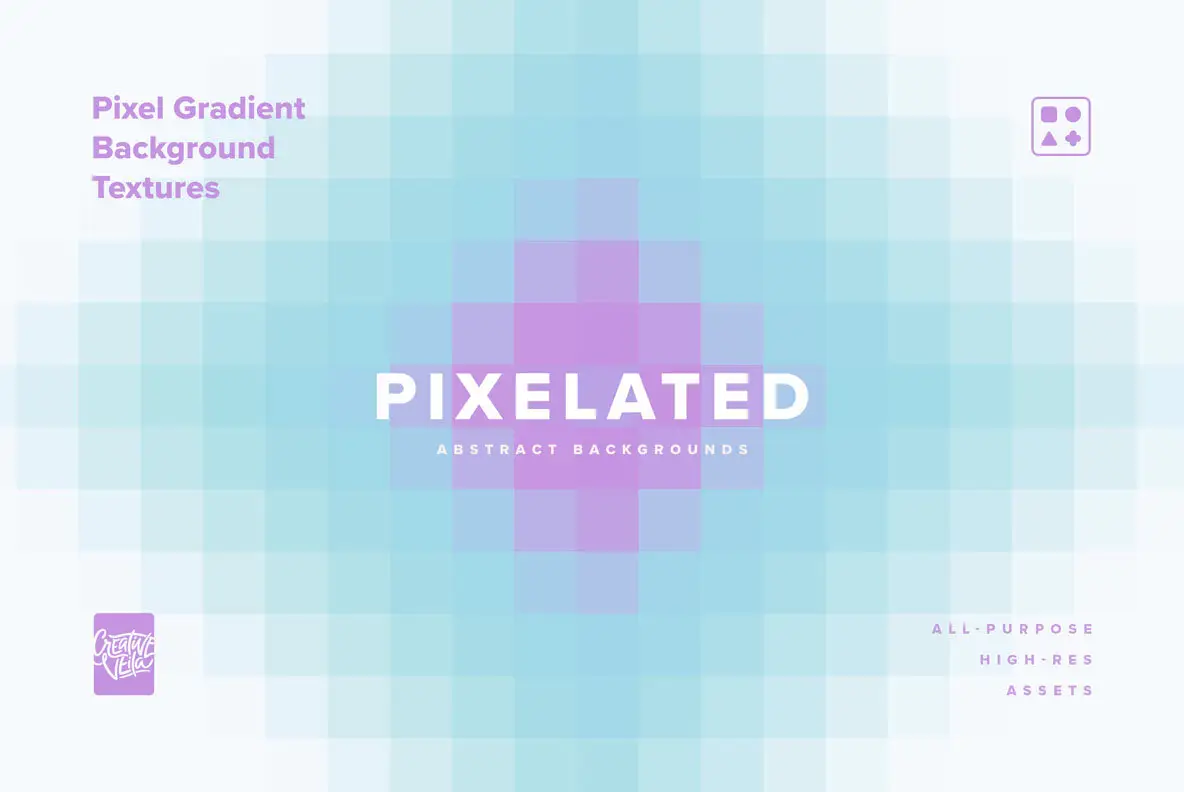Pixel Gradient Background Textures Graphics - YouWorkForThem