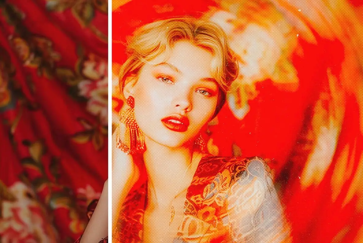 Radial Spinning Photo Template - YouWorkForThem
