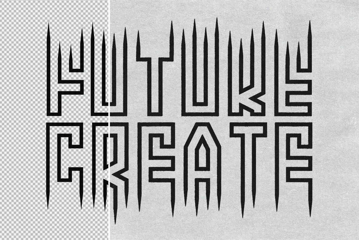 Ink Bleed Text and Logo Effect - YouWorkForThem