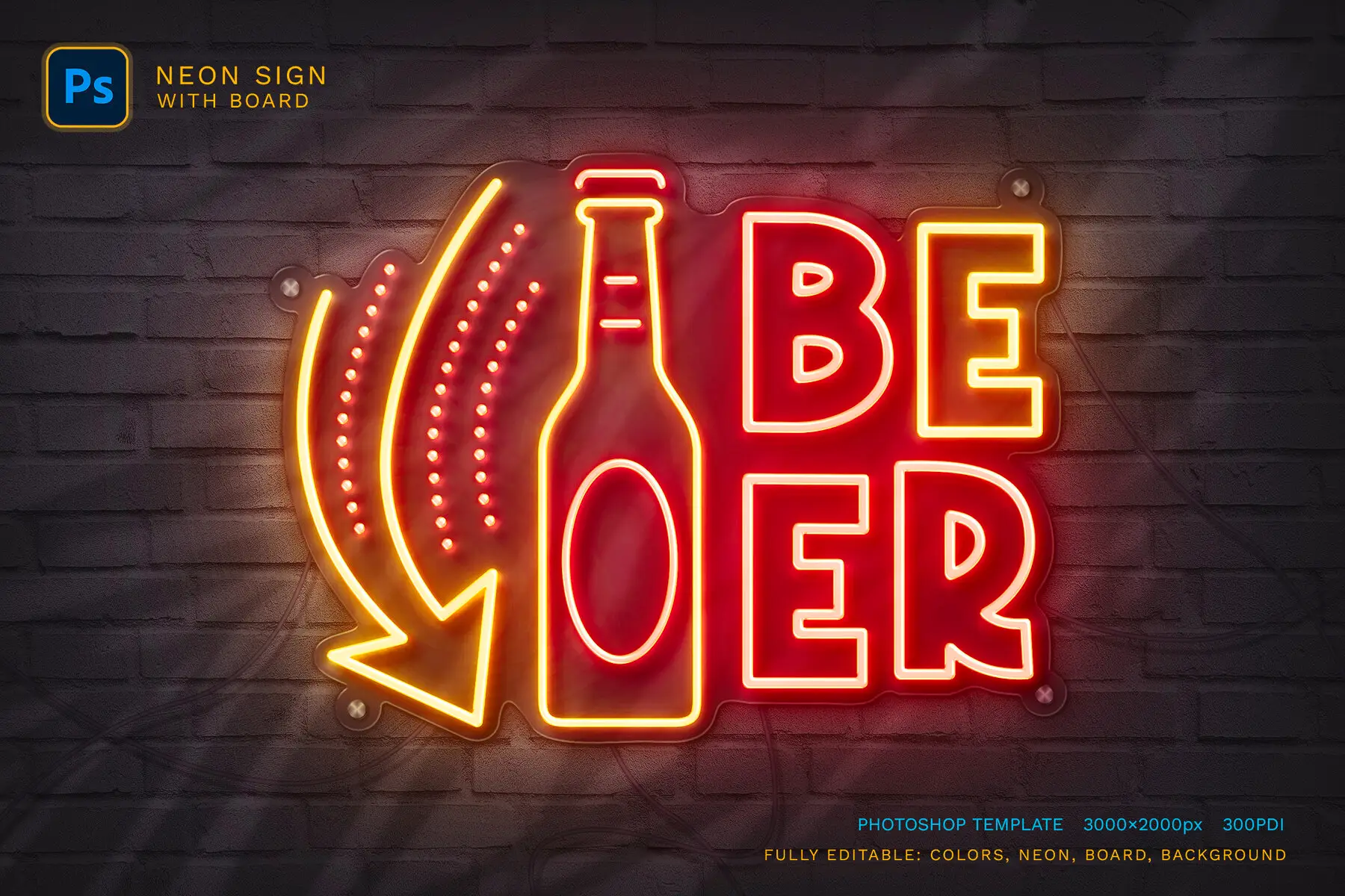 Neon Sign Board - YouWorkForThem