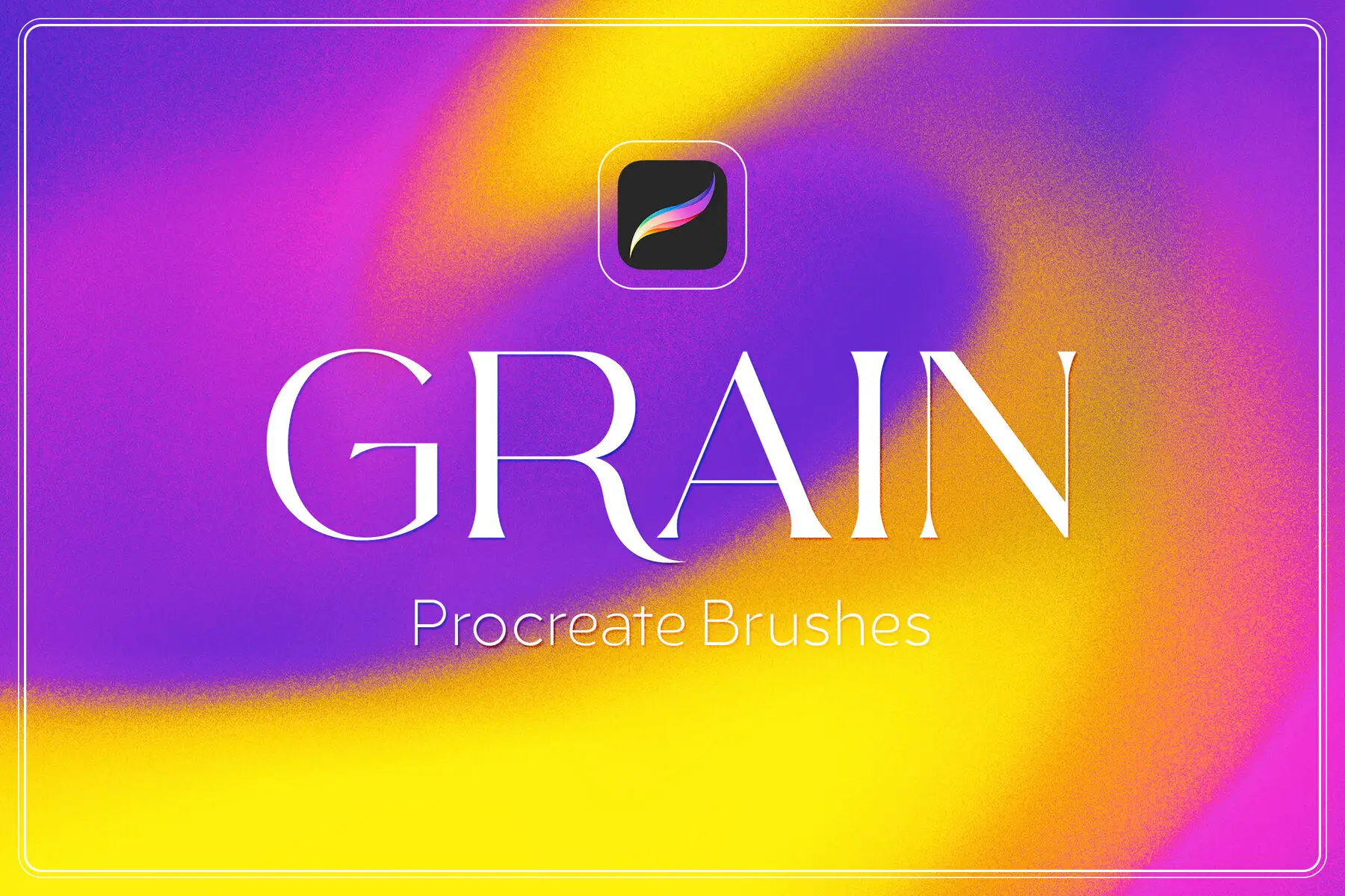 Procreate Brushes for Grain Backgrounds - YouWorkForThem