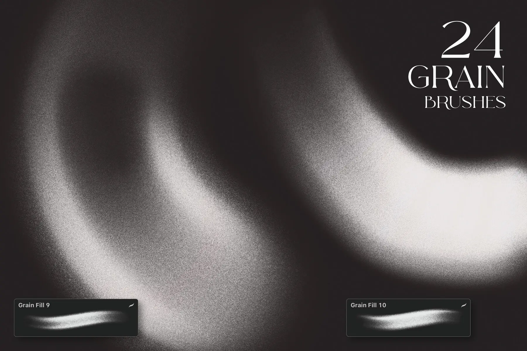 Procreate Brushes for Grain Backgrounds - YouWorkForThem