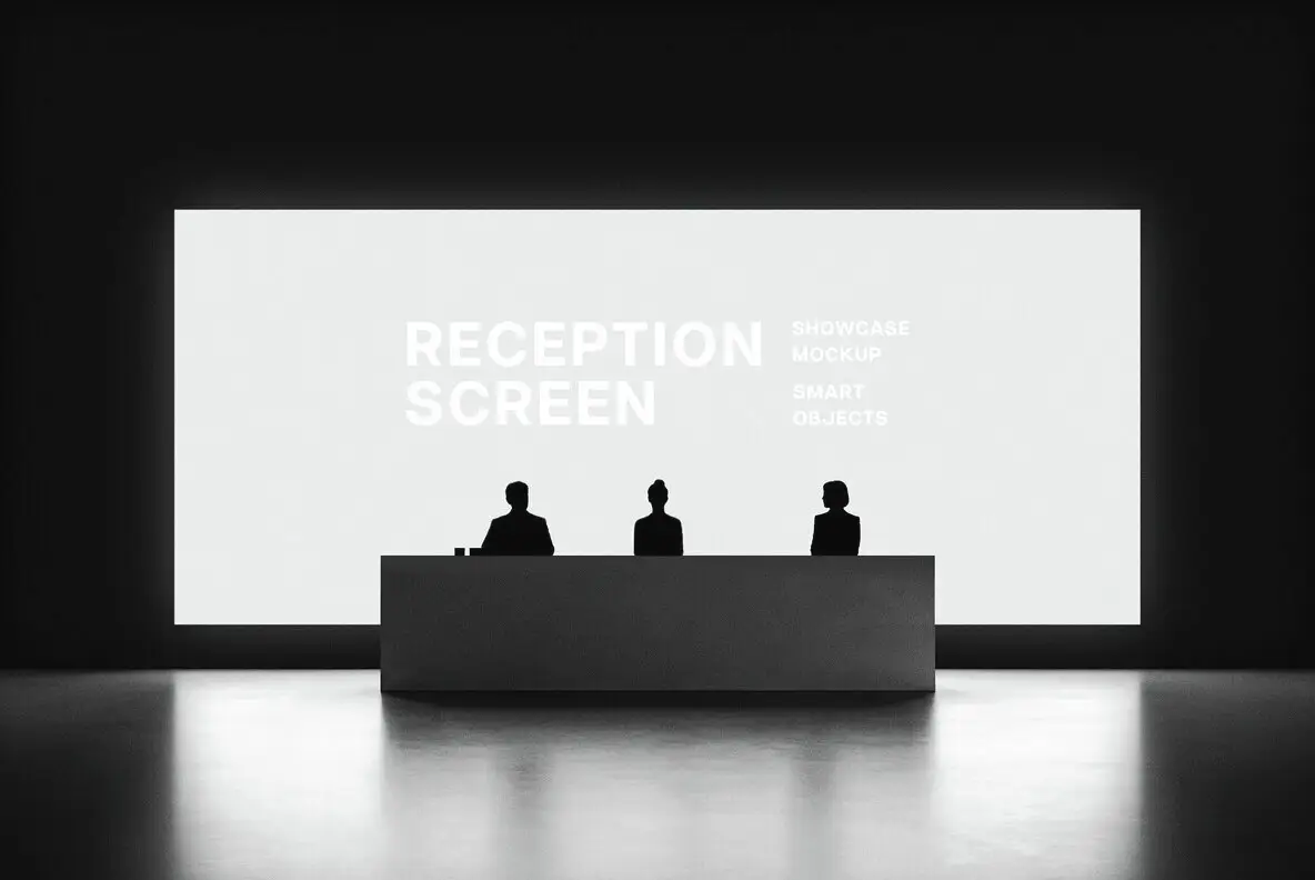 Reception Screen Mockup Mockups - YouWorkForThem