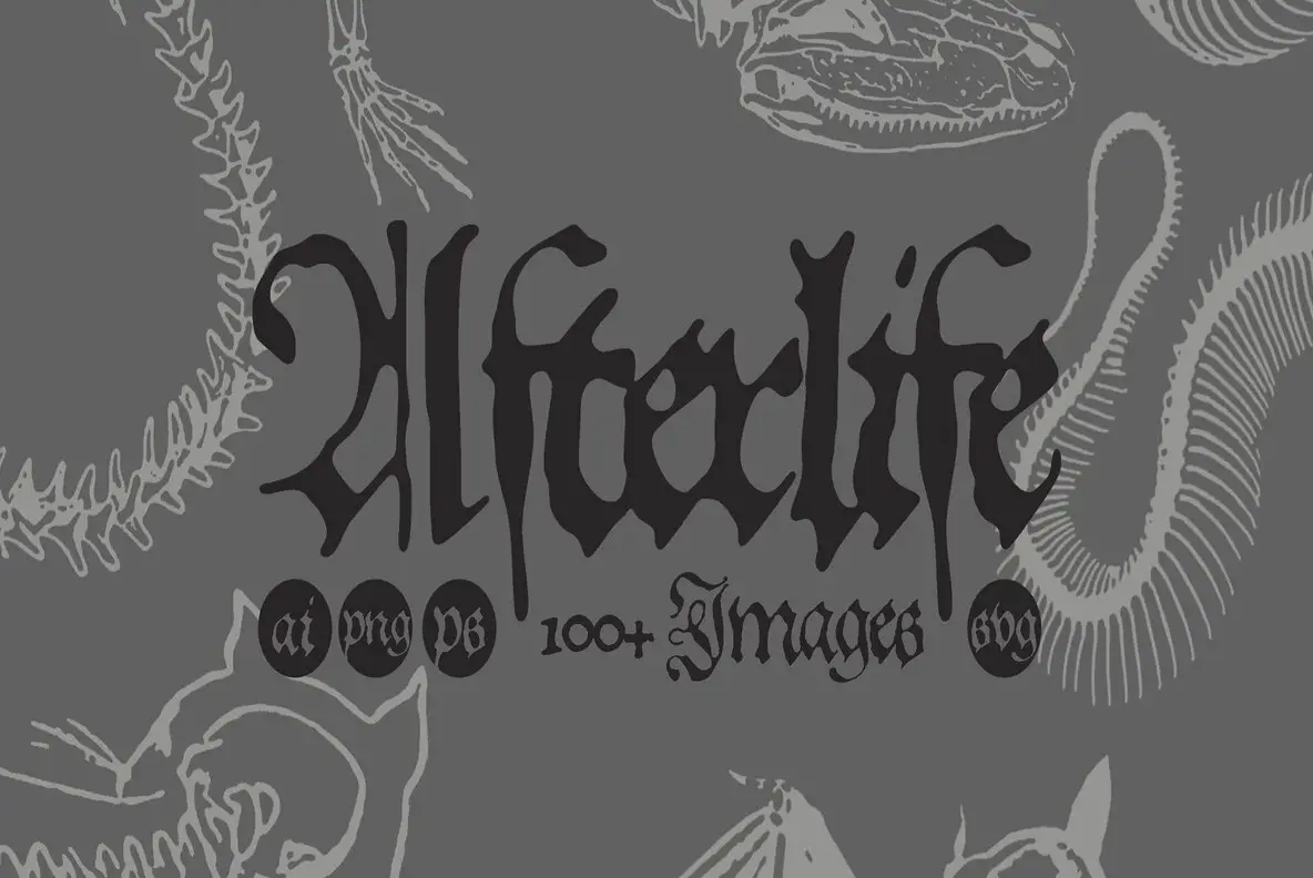 Afterlife Graphics Pack Illustrations - YouWorkForThem